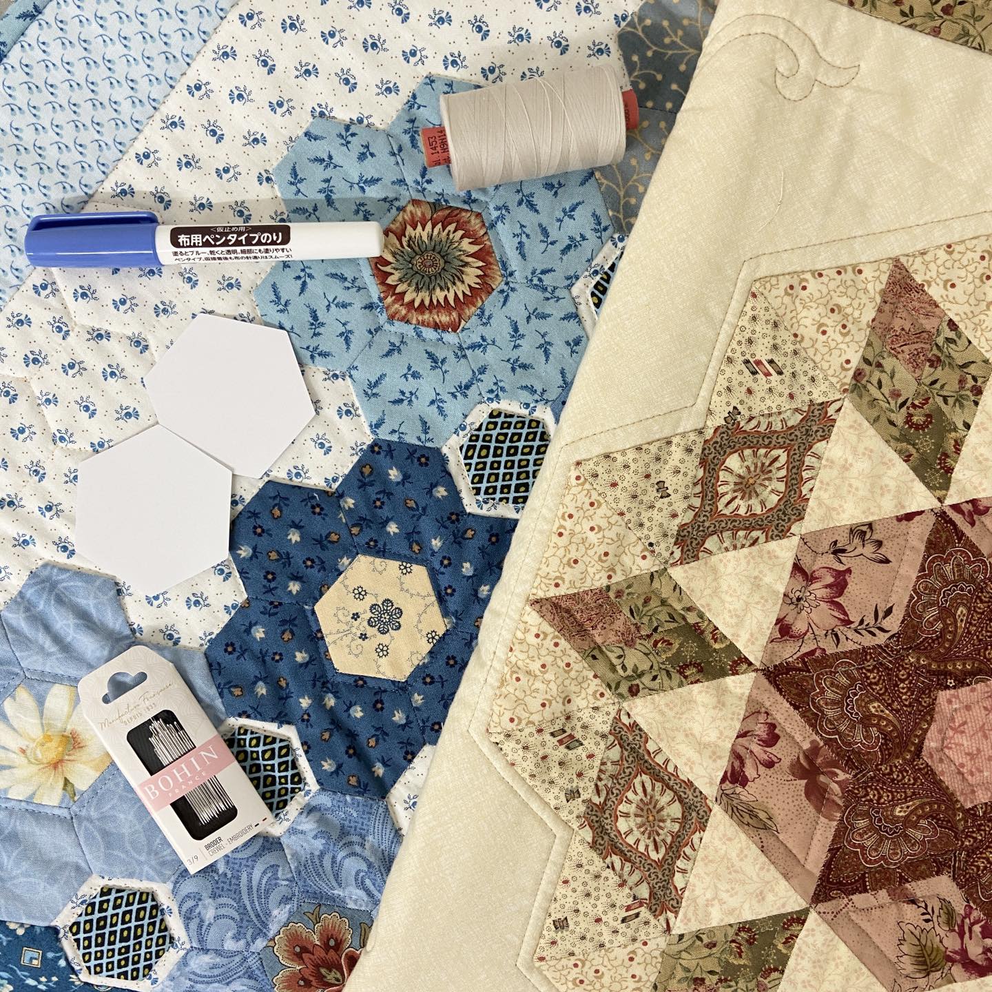 English Paper Piecing Tuesday Morning Class – Oatley Cottage